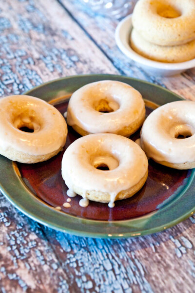 Baked Vanilla Glazed Donuts Recipe - Averie Cooks