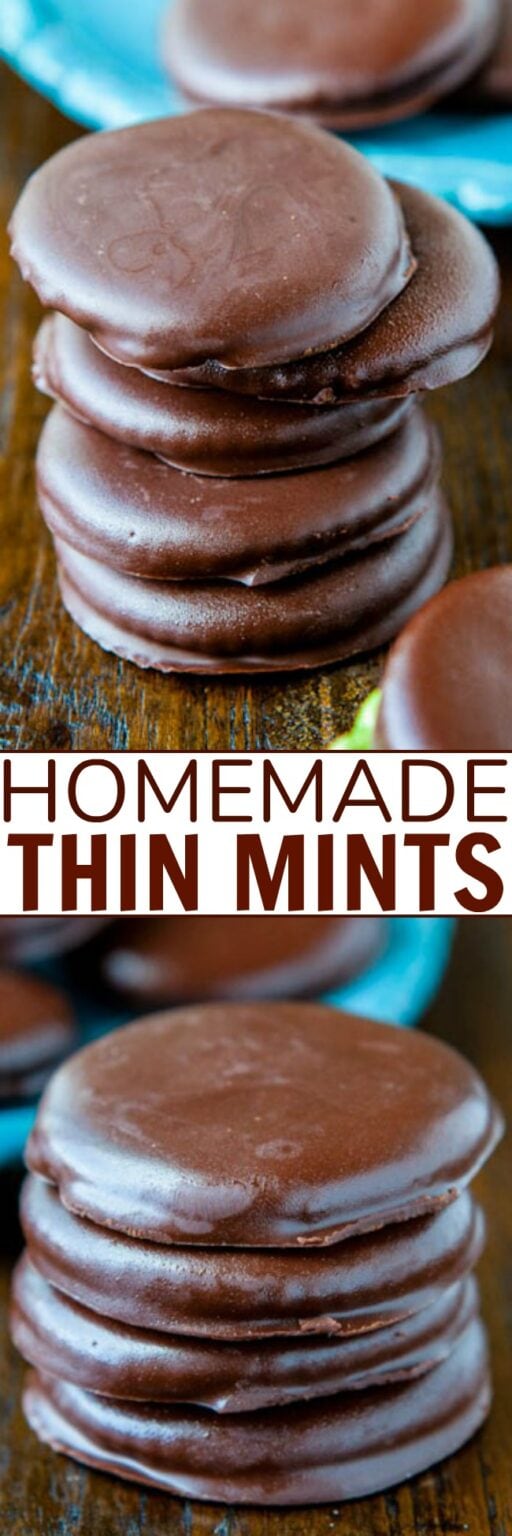 Homemade Thin Mints Recipe (No-Bake!) - Averie Cooks