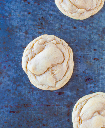 Soft and Chewy Sugar-Doodle Vanilla Cookies - Averie Cooks