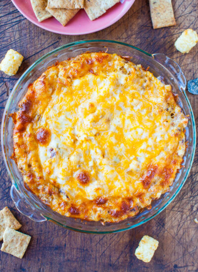 Loaded Tater Tot Dip - Averie Cooks