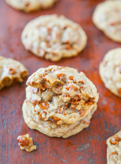 Soft and Chewy Cinnamon Chip Snickerdoodle Cookies - Averie Cooks