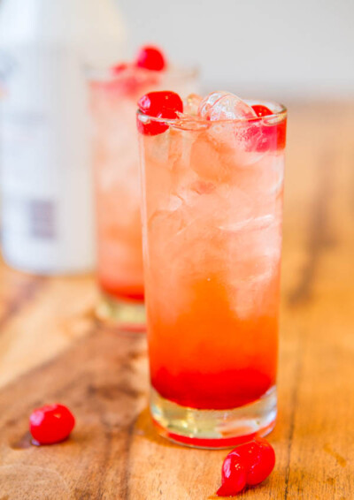 Malibu Sunset (Fruity Malibu Drink Recipe!) | Averiecooks.com