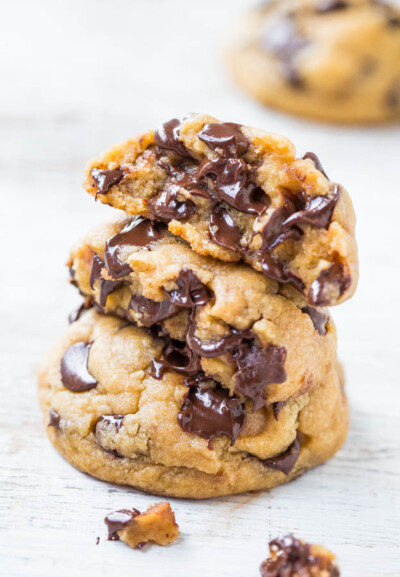 Coconut Oil Chocolate Chip Cookies (No Butter!) - Averie Cooks