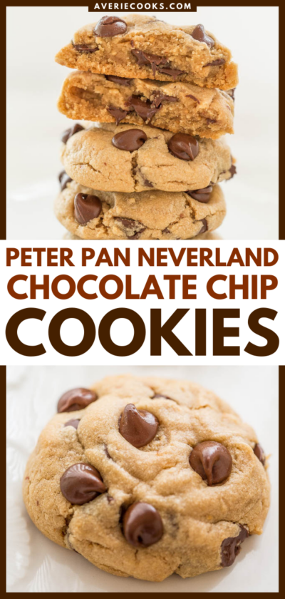 EASY Peanut Butter Chocolate Chip Cookies - Averie Cooks