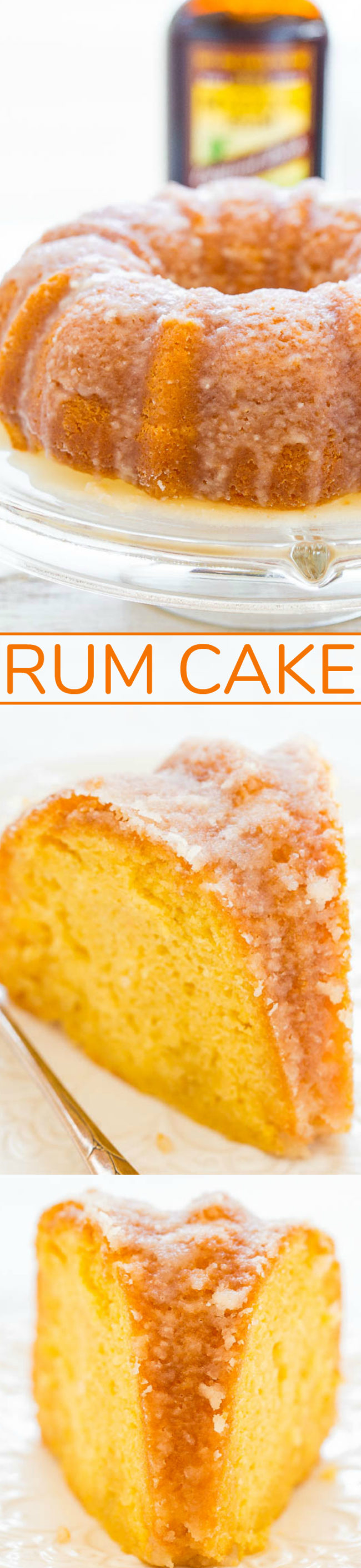 Easiest Rum Cake Recipe - Averie Cooks