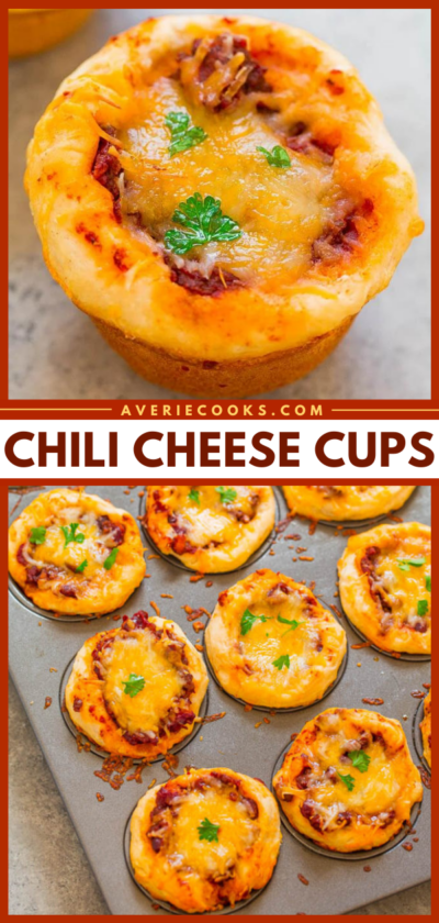 Chili Cheese Cups - Averie Cooks