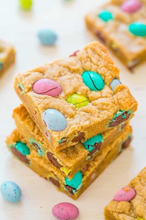 Easter Egg Bars (Easy Easter Dessert!) - Averie Cooks