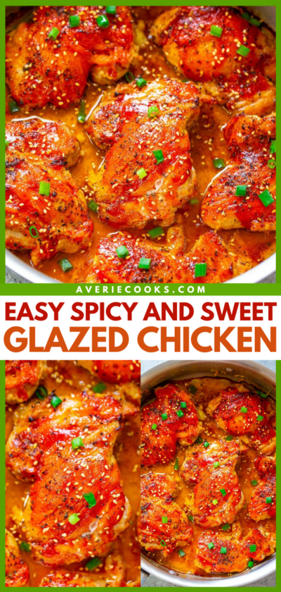 Easy Sweet and Spicy Chicken (Asian-Inspired) - Averie Cooks