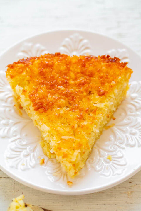 Goof-Proof "Impossible" Coconut Pie Recipe - Averie Cooks