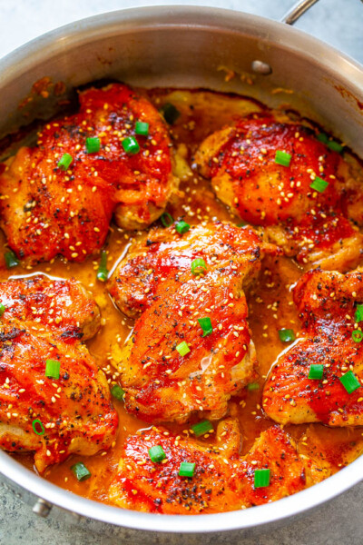 Easy Sweet and Spicy Chicken (Asian-Inspired) - Averie Cooks