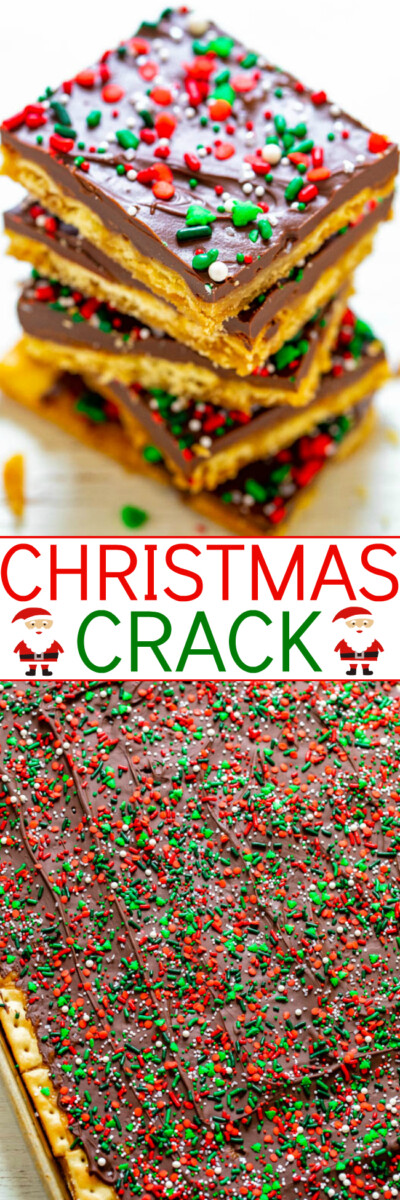6-Ingredient Christmas Crack Recipe - Averie Cooks