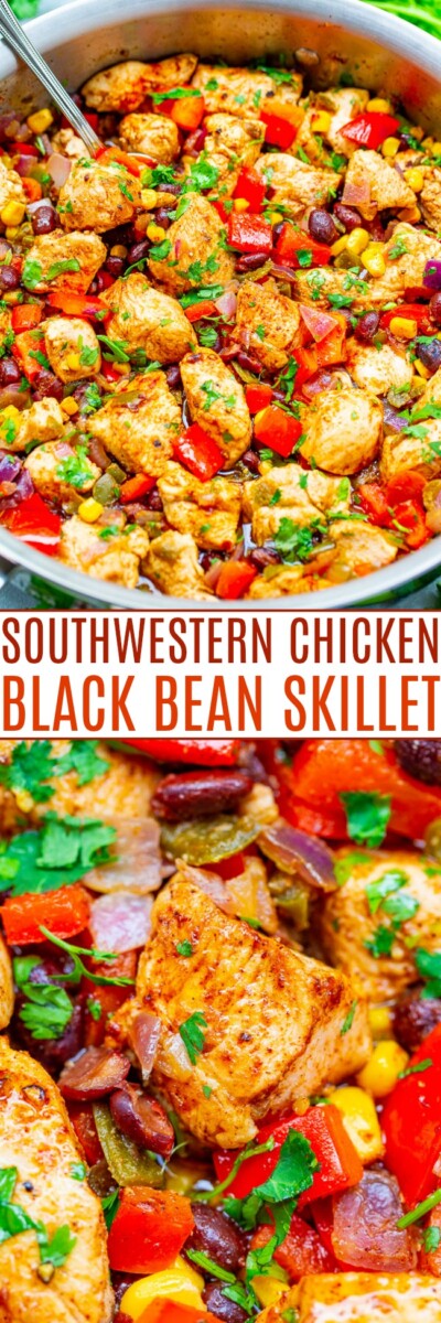 15-Minute Southwest Chicken Skillet - Averie Cooks