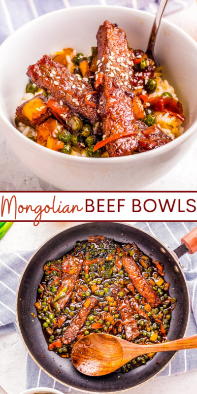 20-Minute Mongolian Beef Bowls - Averie Cooks