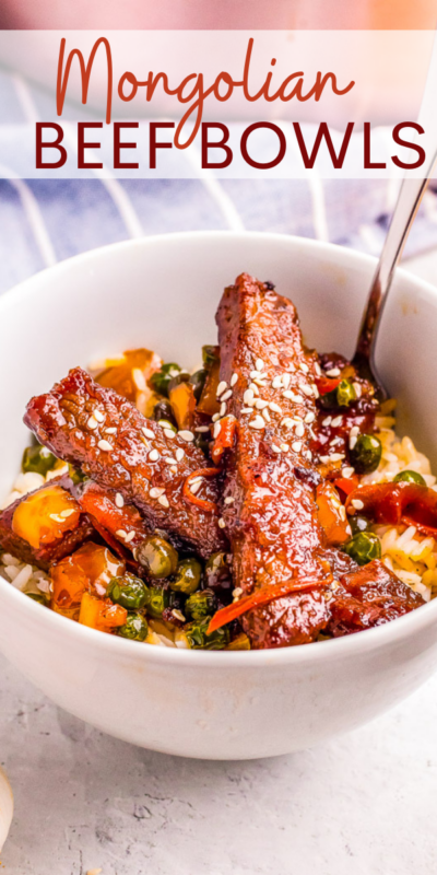 20-Minute Mongolian Beef Bowls - Averie Cooks