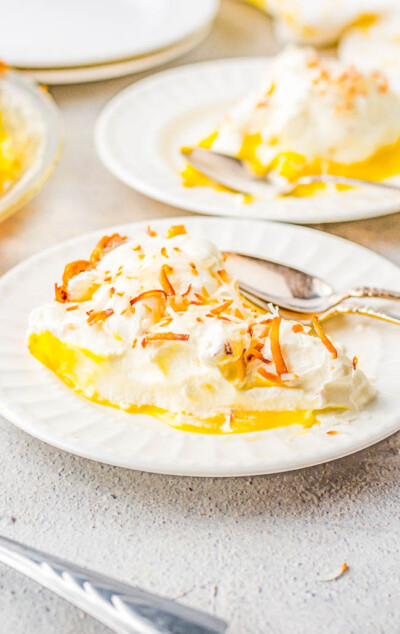Goof-Proof "Impossible" Coconut Pie Recipe - Averie Cooks