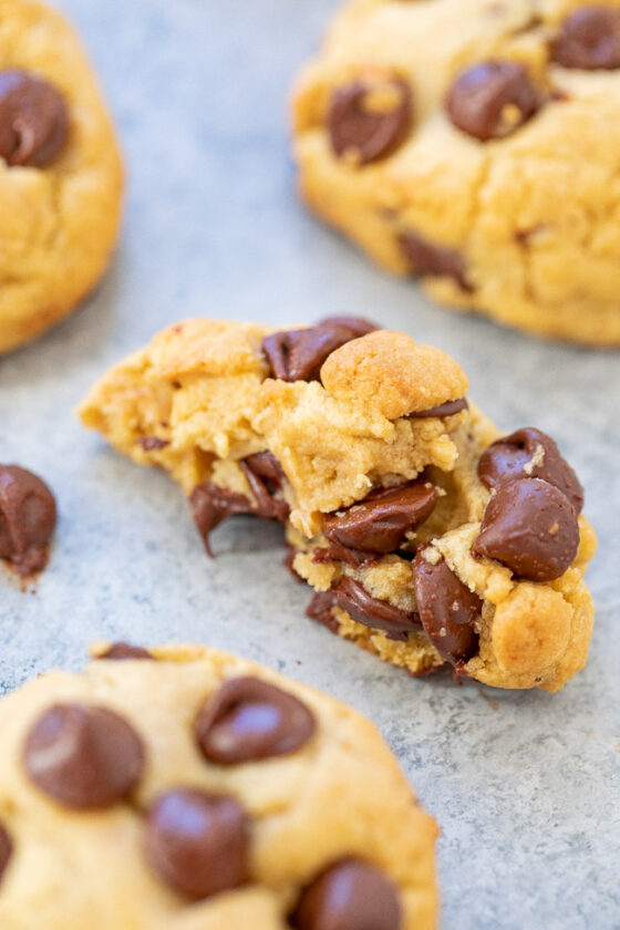 Olive Oil Chocolate Chip Cookies - Averie Cooks