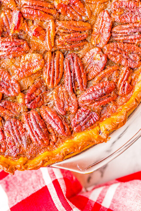 Best Ever Pumpkin Pecan Pie Recipe - Averie Cooks