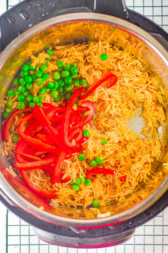 Instant Pot Shrimp Paella - Averie Cooks