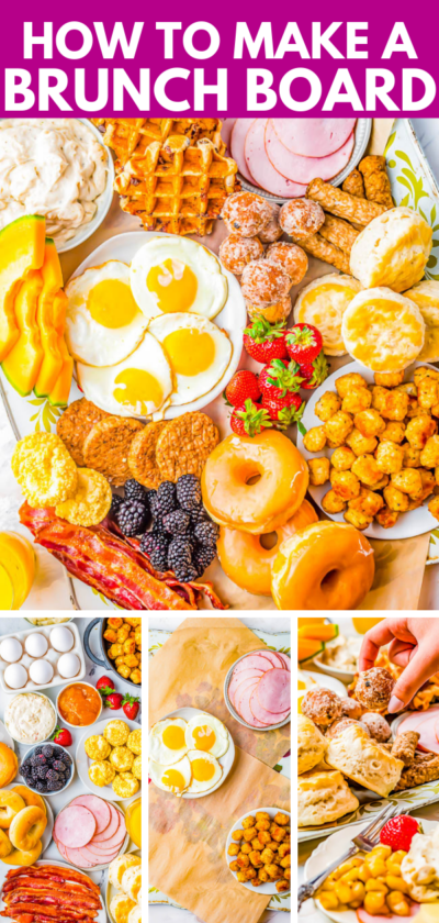 How to Make a Brunch Charcuterie Board - Averie Cooks