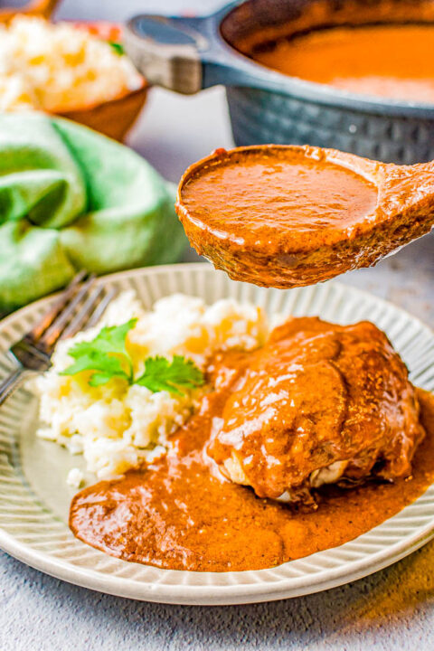 Homemade Mole Sauce - Averie Cooks