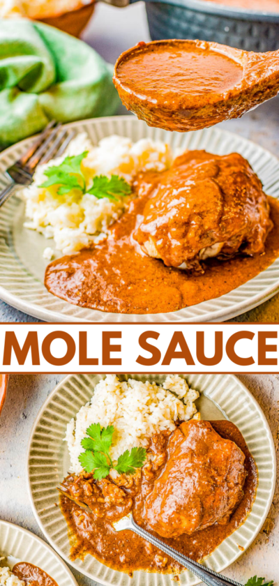 Homemade Mole Sauce - Averie Cooks