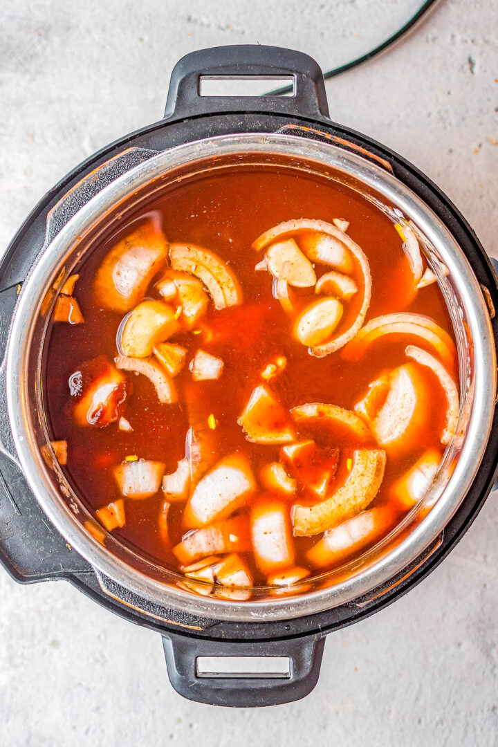 Pozole Rojo (Red Pork Pozole Soup) - Averie Cooks