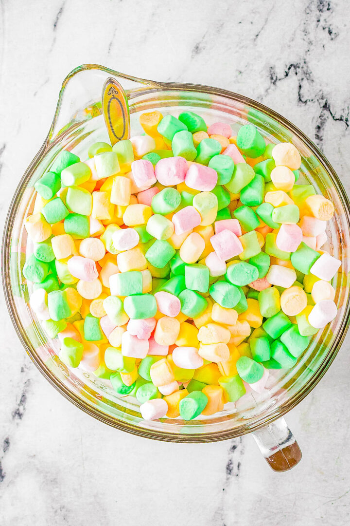 No-Bake Chocolate Stained Glass Candy - Averie Cooks