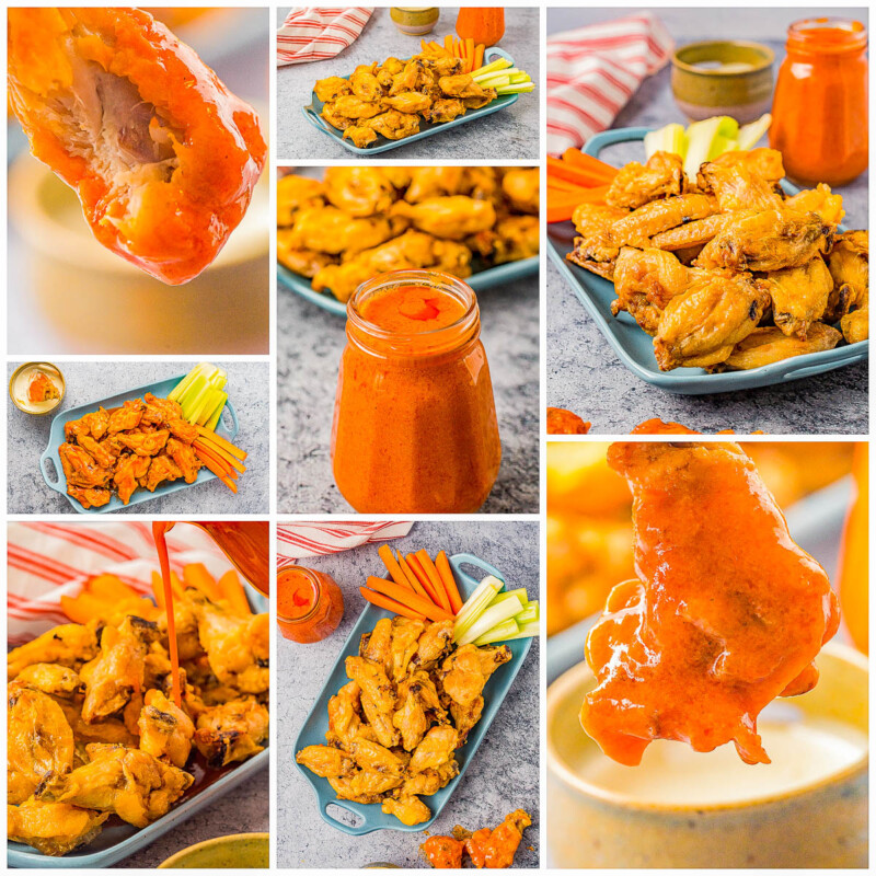 Extra Crispy Air Fryer Wings - Averie Cooks