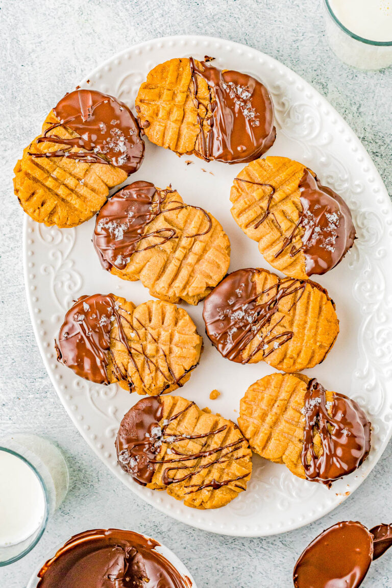 Homemade Nutter Butter Cookies - Averie Cooks
