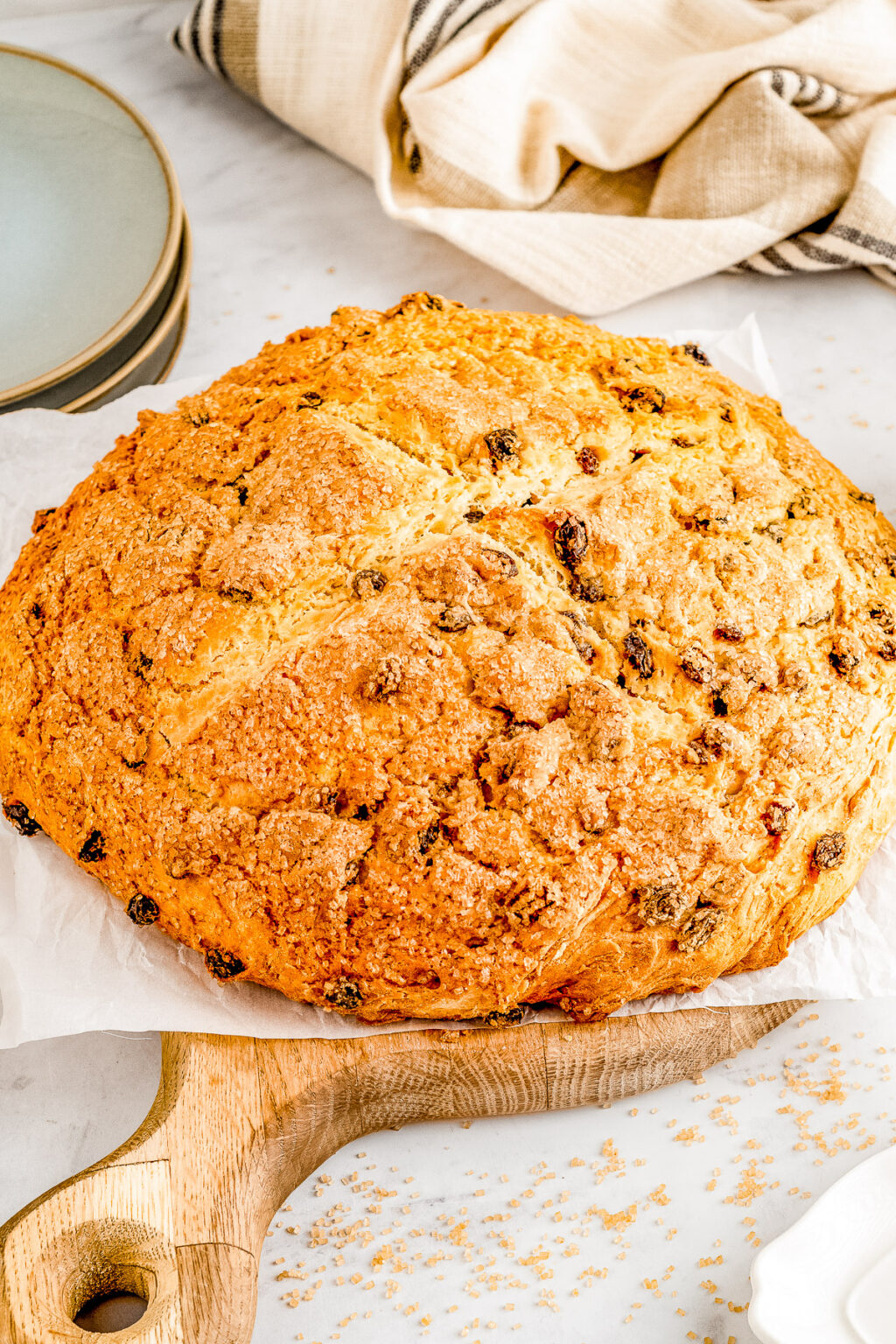 Easy Irish Soda Bread - Averie Cooks