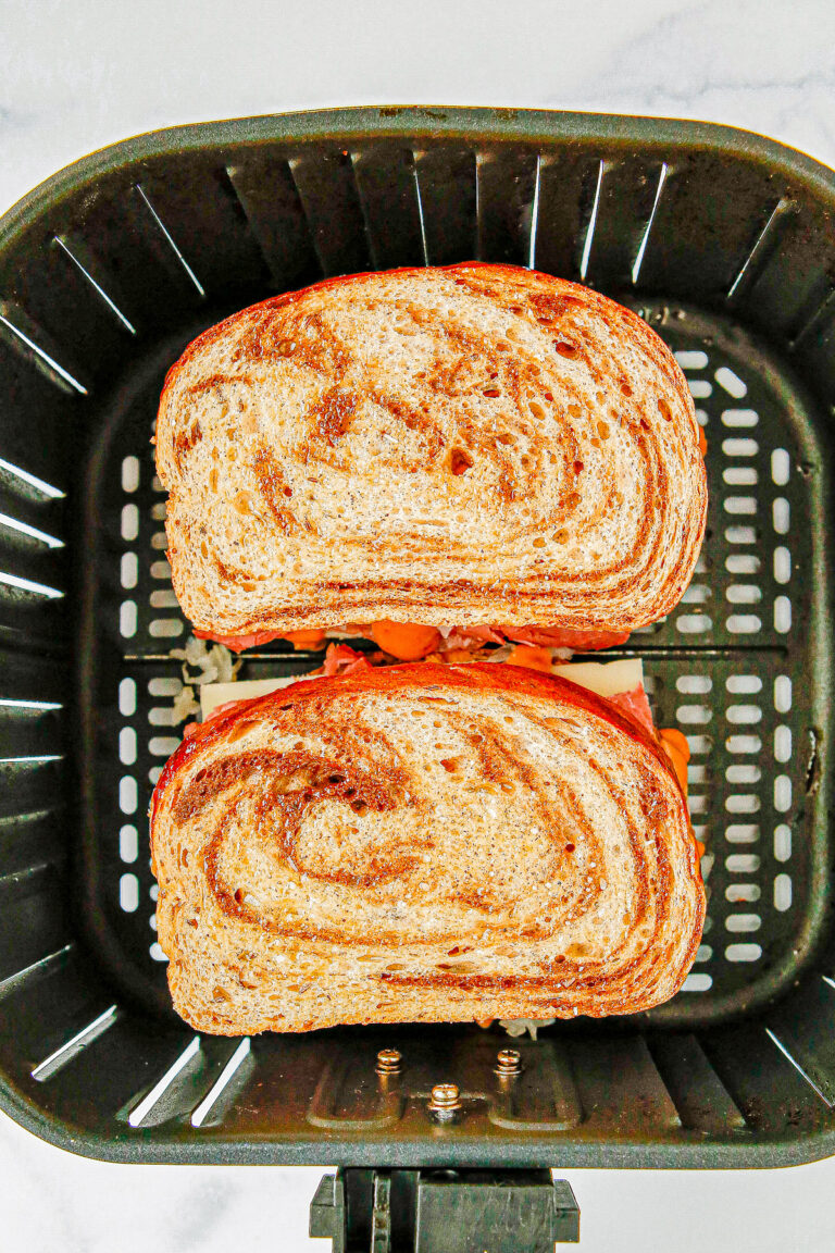 Air Fryer Reuben Sandwiches (+ Stovetop Instructions) - Averie Cooks