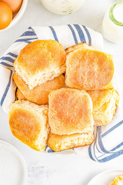 World's Fluffiest Angel Biscuits - Averie Cooks