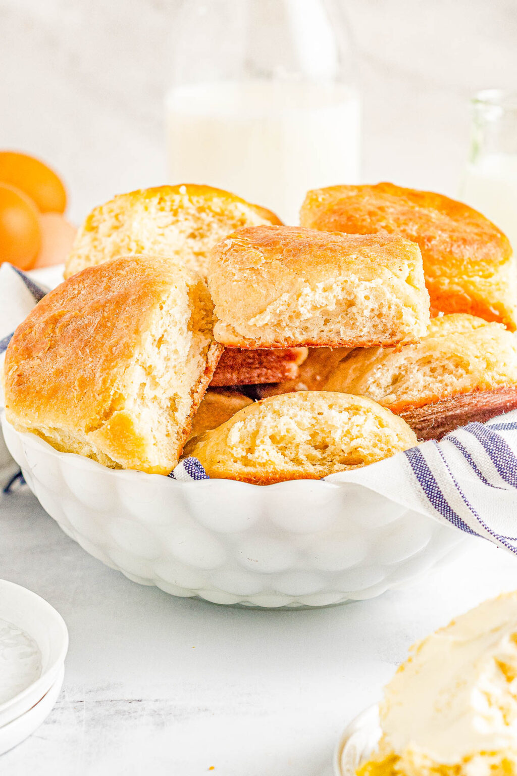 World's Fluffiest Angel Biscuits - Averie Cooks