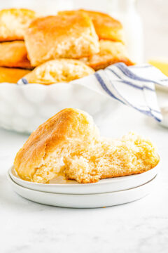 World's Fluffiest Angel Biscuits - Averie Cooks