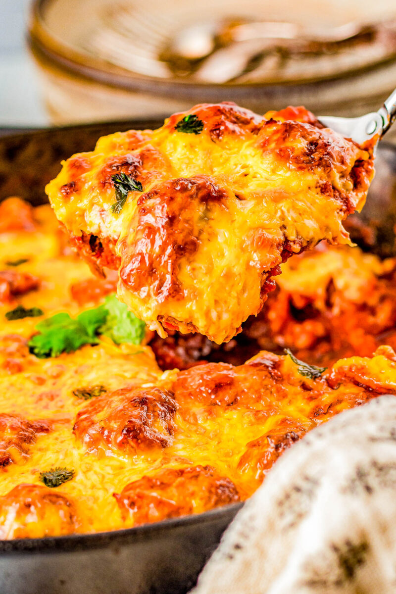Cheesy Tex Mex Meatballs (with Beef & Pork) - Averie Cooks