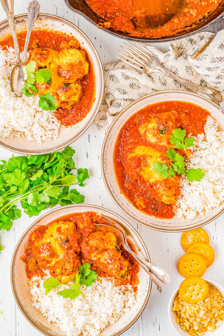 Cheesy Tex Mex Meatballs (with Beef & Pork) - Averie Cooks
