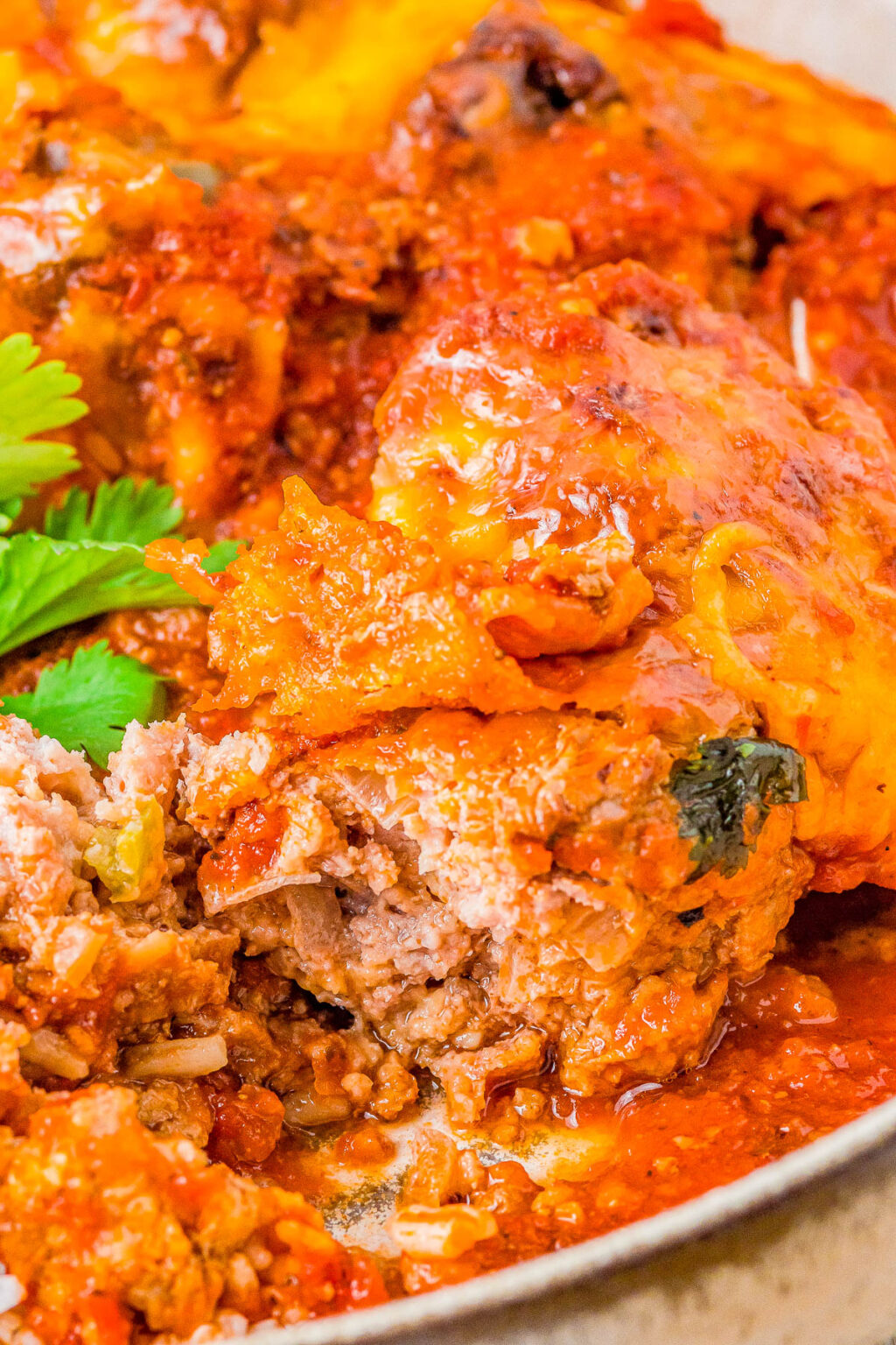 Cheesy Tex Mex Meatballs (with Beef & Pork) - Averie Cooks