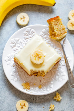 Best Banana Cake with Cream Cheese Frosting - Averie Cooks