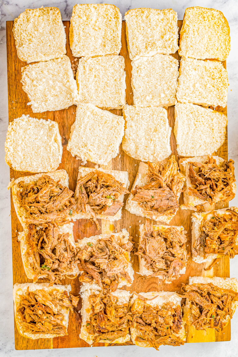 Quick & Easy BBQ Pulled Pork Sliders - Averie Cooks