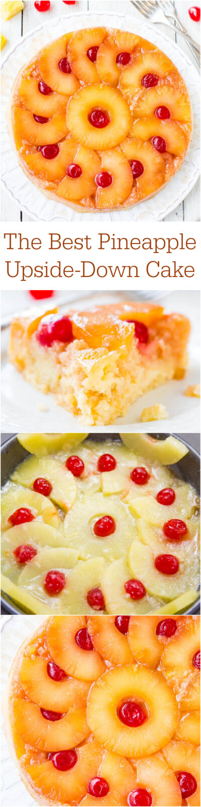 Super Moist Pineapple Upside Down Cake - Averie Cooks