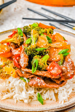 Better-Than-Takeout Hunan Beef - Averie Cooks