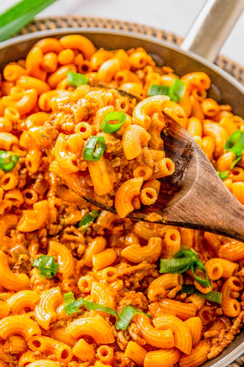 Homemade Hamburger Helper (in 30 Minutes!) - Averie Cooks