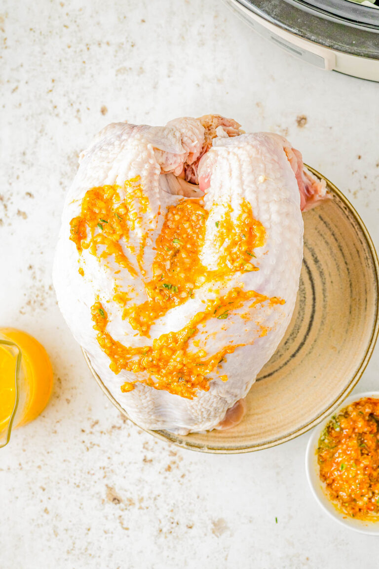 Easy Slow Cooker Turkey Breast (Bone-In) - Averie Cooks