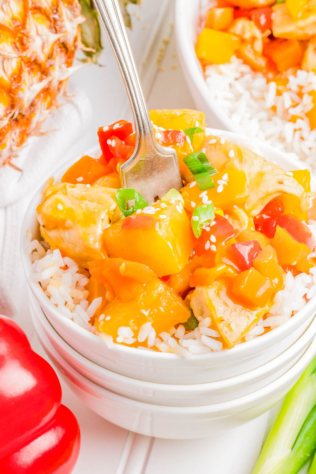 30-Minute Hawaiian Chicken and Pineapple Skillet - Averie Cooks