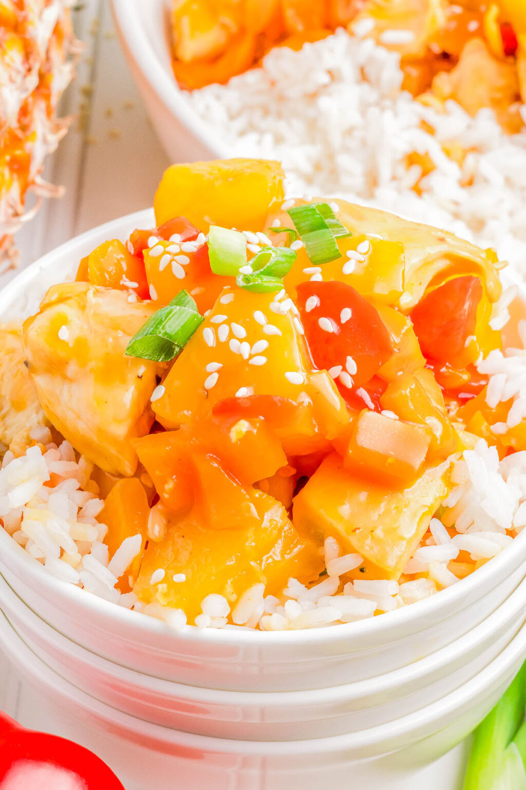 30-Minute Hawaiian Chicken and Pineapple Skillet - Averie Cooks