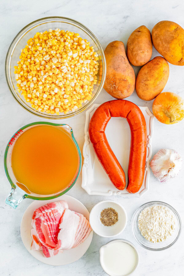 Creamy Corn Chowder - Averie Cooks