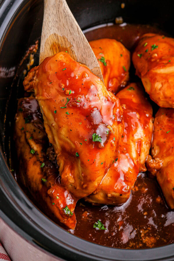 Slow Cooker Coca Cola Chicken - Averie Cooks