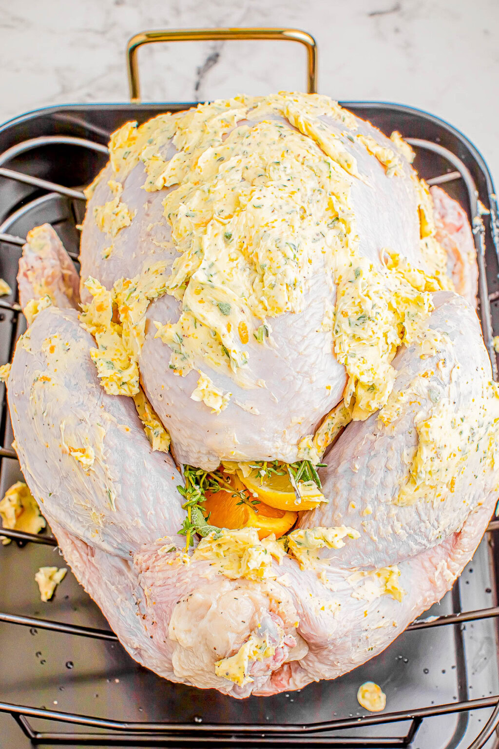 Easy Oven Roasted Citrus Turkey - Averie Cooks