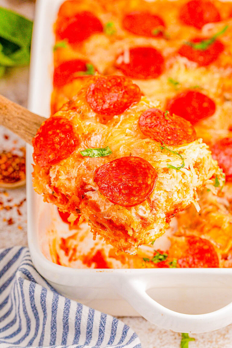 Bubble Up Pizza - Averie Cooks