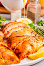 Baked Juicy Turkey Breast Recipe - Averie Cooks